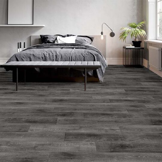Grey Luxury Vinyl Tiles (LVT) - Vinyl Flooring Services